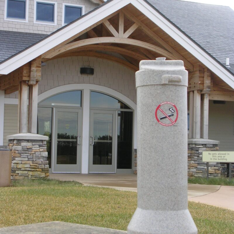 Smoke Butler Outdoor Ashtray by Ecolad