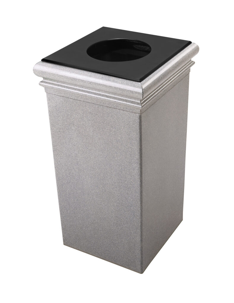 Square Waste Container - StoneTec