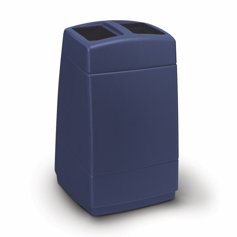 Square Waste Container with Open Top