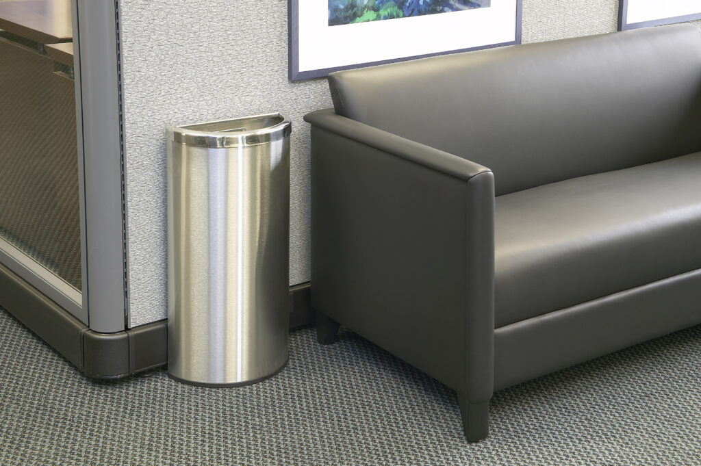 Waste Container Half Moon